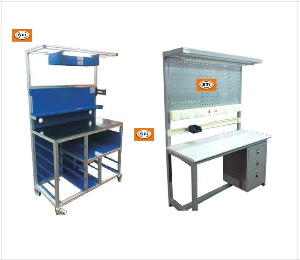 ESD Work Station Table - STI - Sheetla Techno Industries