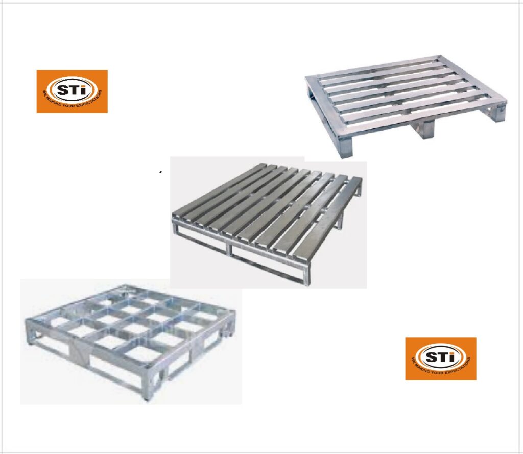 Metal Pallets - STI - Sheetla Techno Industries